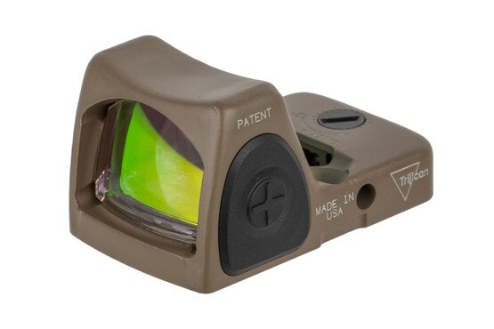 Trijicon RMR Type 2 Adjustable LED Reflex Sight - 3.25 MOA - FDE